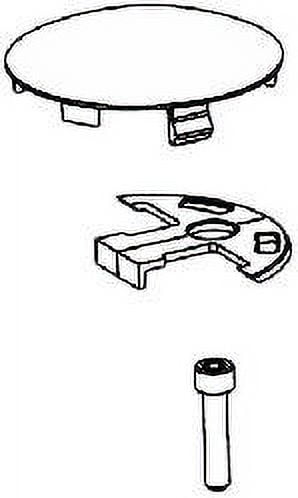 Moen 115023 Part Handle Cap & Temperature Single Handle Lavatory ...