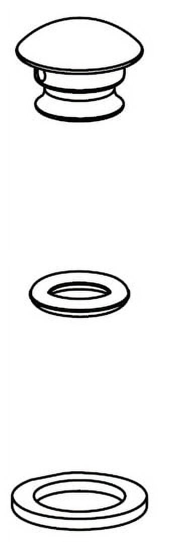 Moen 115034 Handle Cap Kit For 87876 - Chrome - Walmart.com