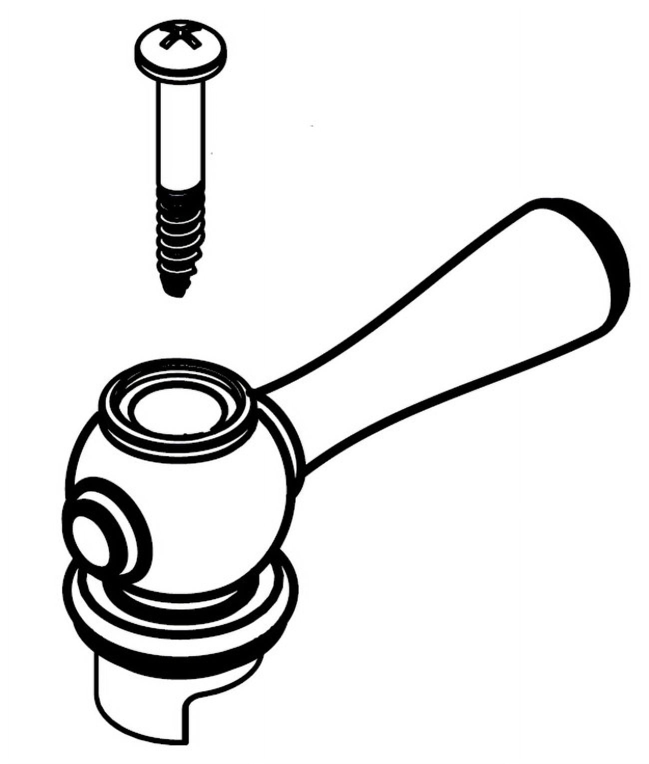 Moen 116954 Handle Hub Kit - Chrome - Walmart.com