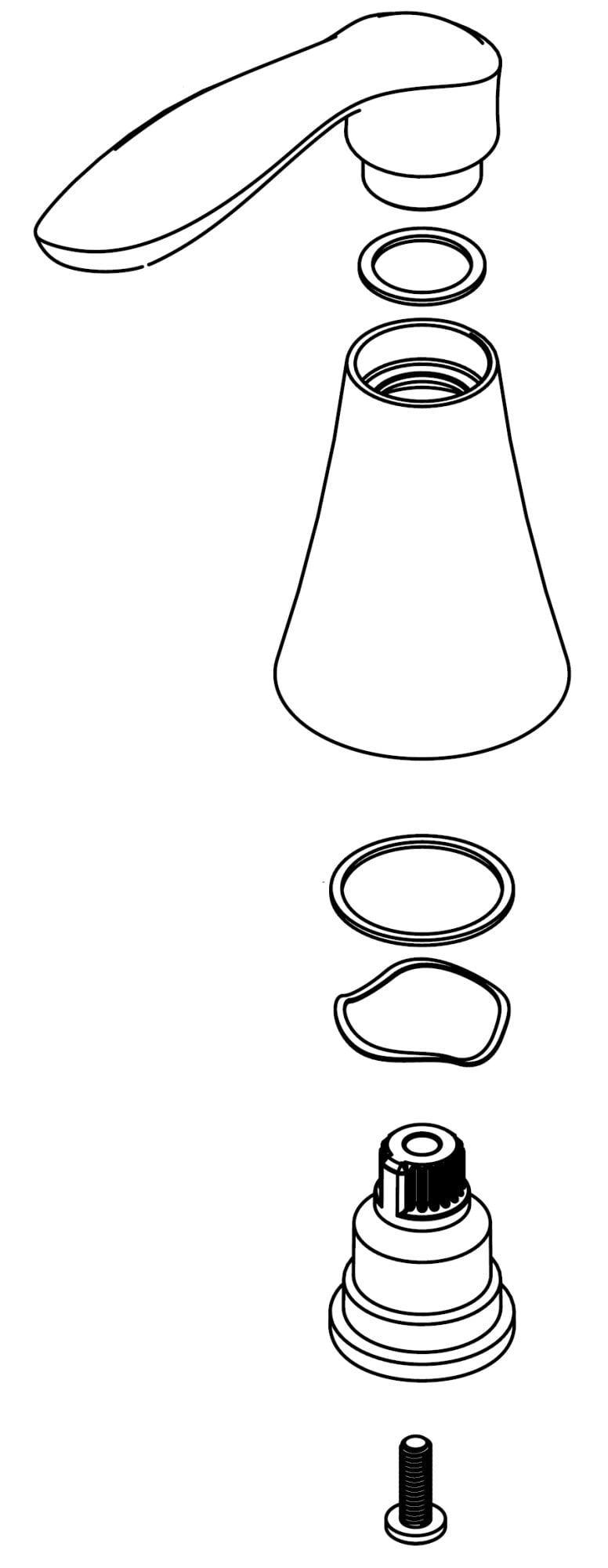 Moen 128867 Manufacturer Replacement Part - Chrome - Walmart.com