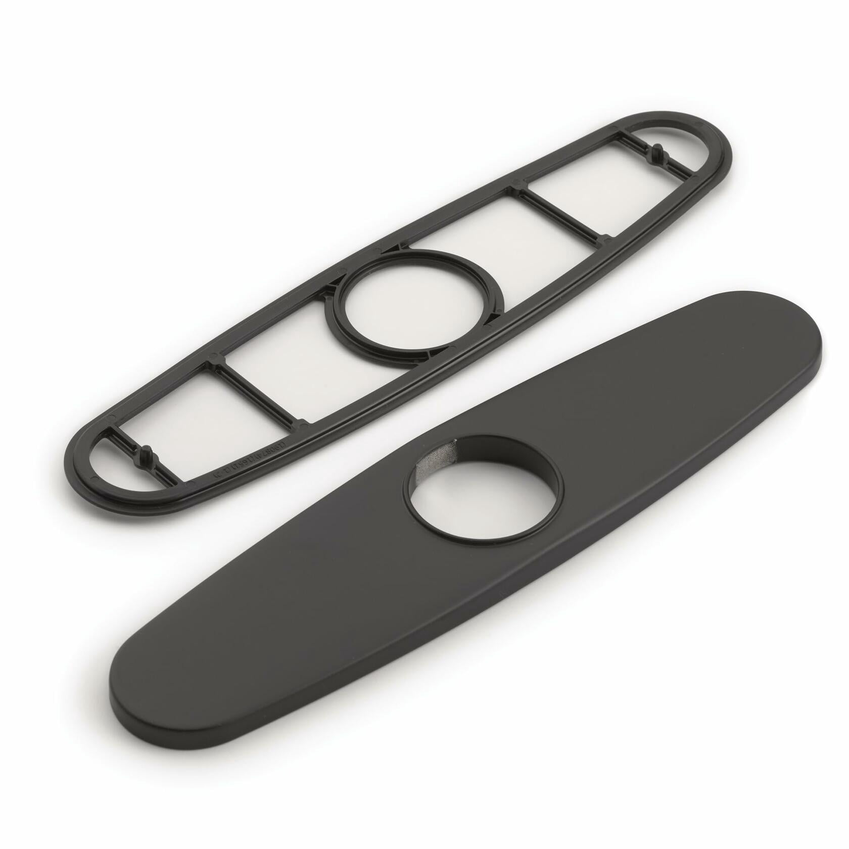 Moen 141002 10" Replacement Escutcheon Plate - Black - Walmart.com