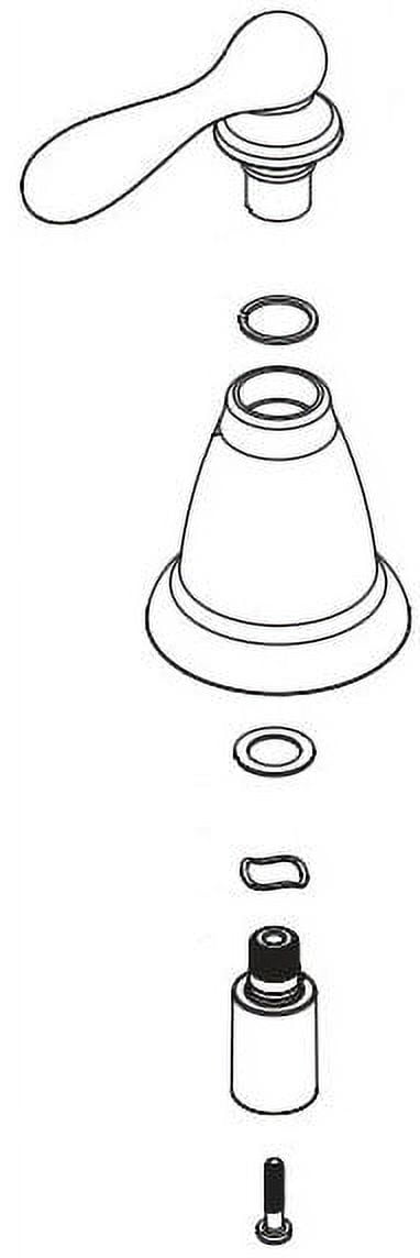 Moen 143442 Nickel - Replacement Handle Kit Only - Walmart.com