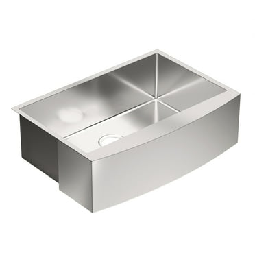 Ruvati RVH9300 Apron Front 16 Gauge 36 in. Kitchen Sink Single Bowl ...