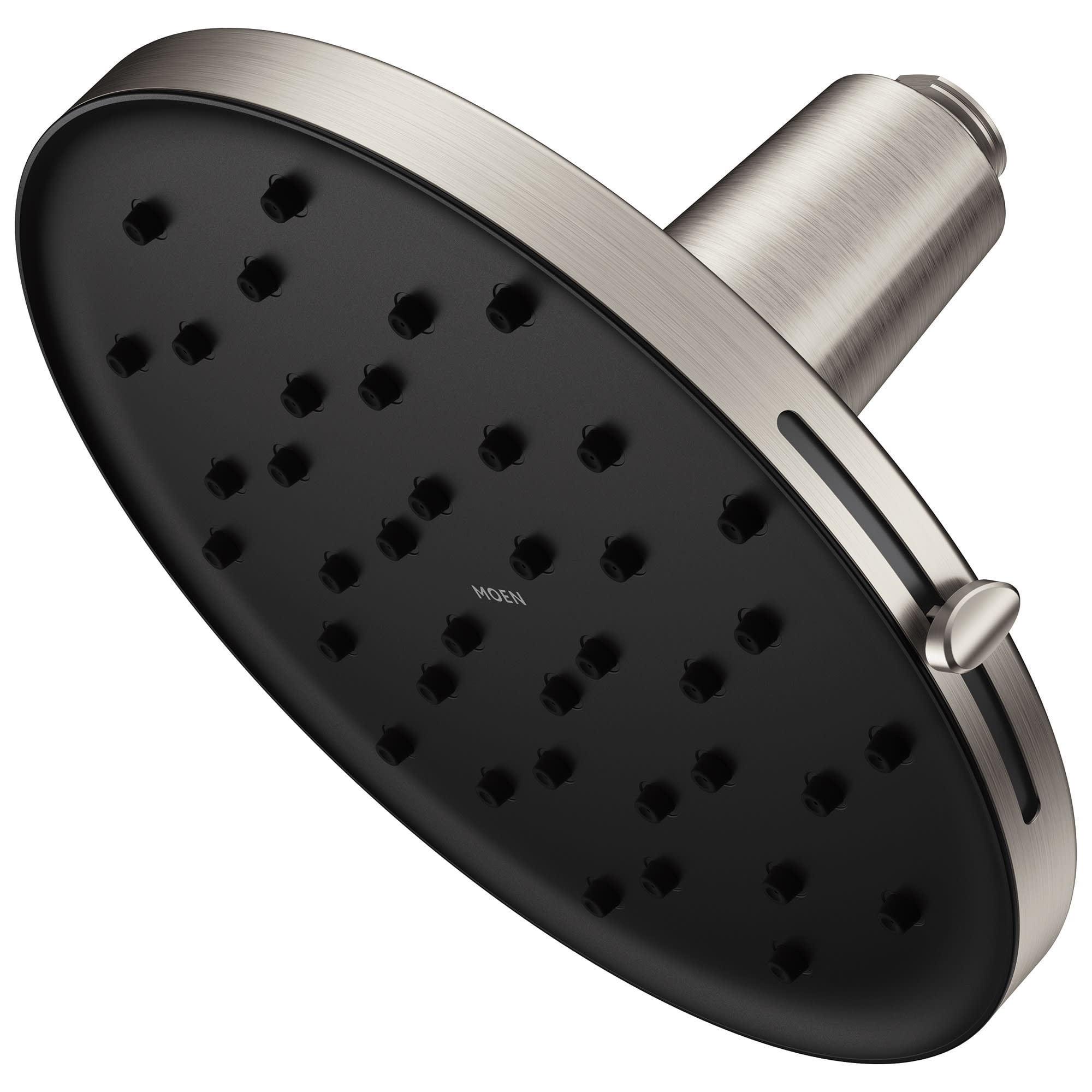 Moen 220R3 Verso 2.5 GPM Single Function Rain Shower Head - Nickel ...