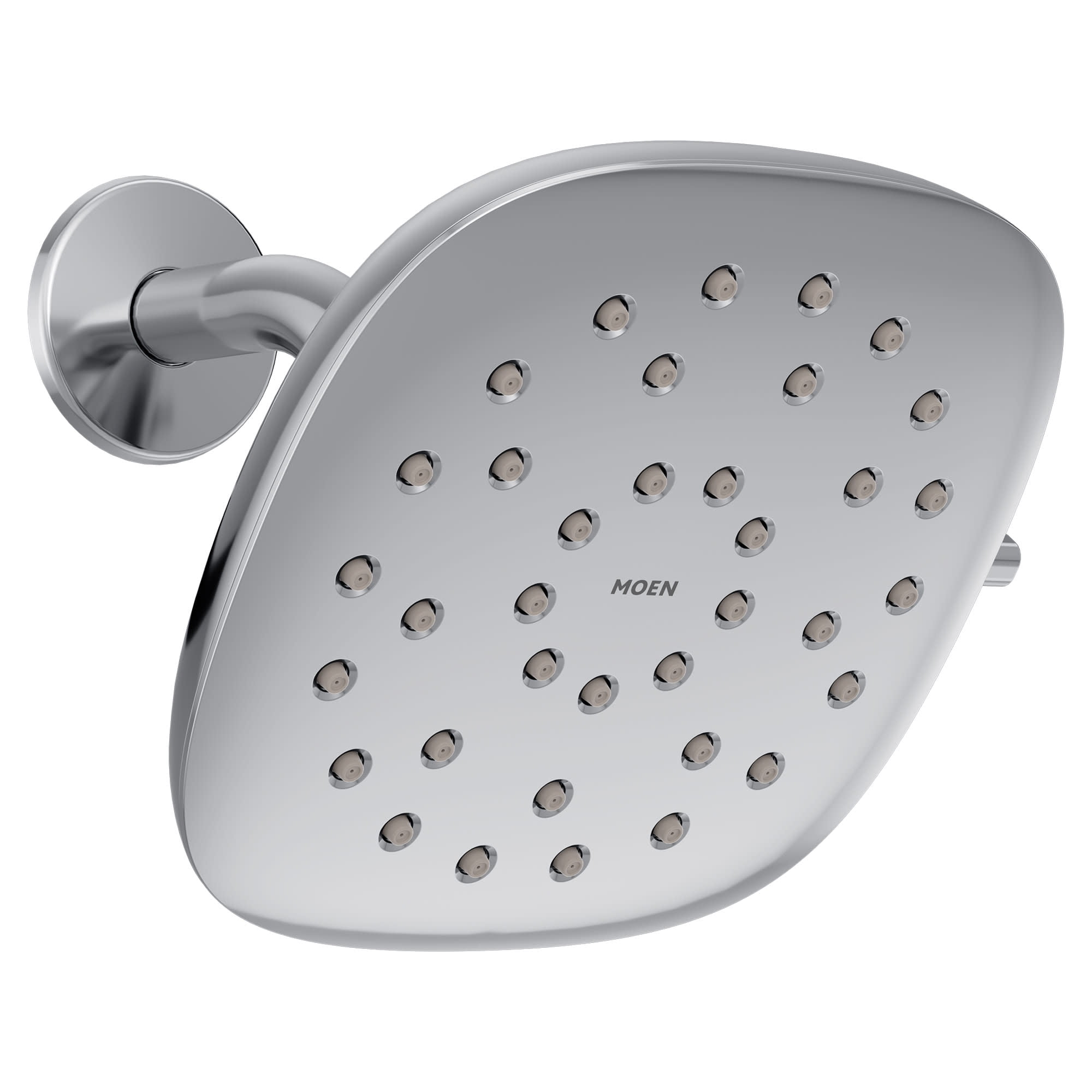Moen 220R5 Verso 2.5 GPM Multi Function Square Shower Head - Chrome - Walmart.com