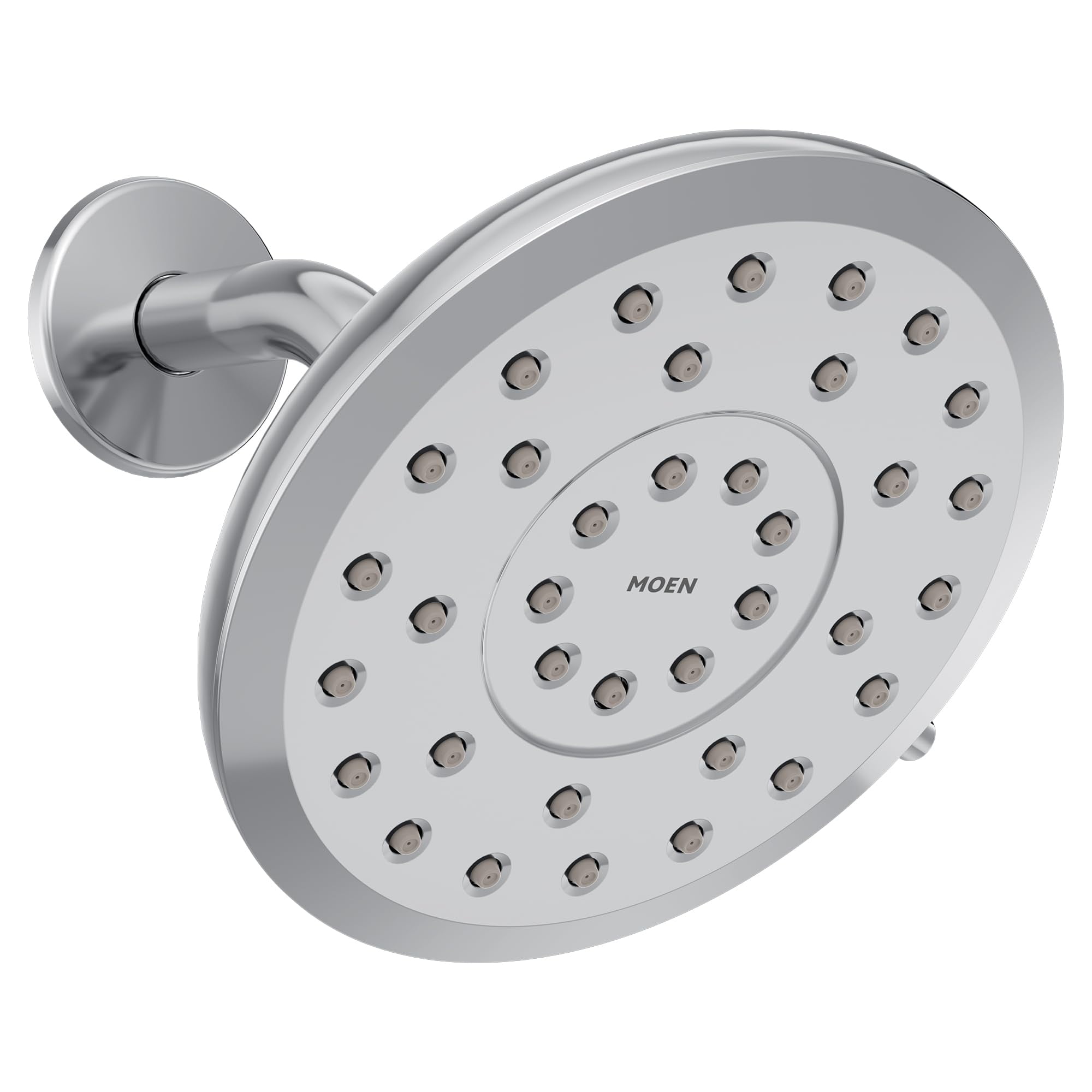 Moen 220R7 Verso 2.5 GPM Multi Function Round Shower Head - Chrome - Walmart.com