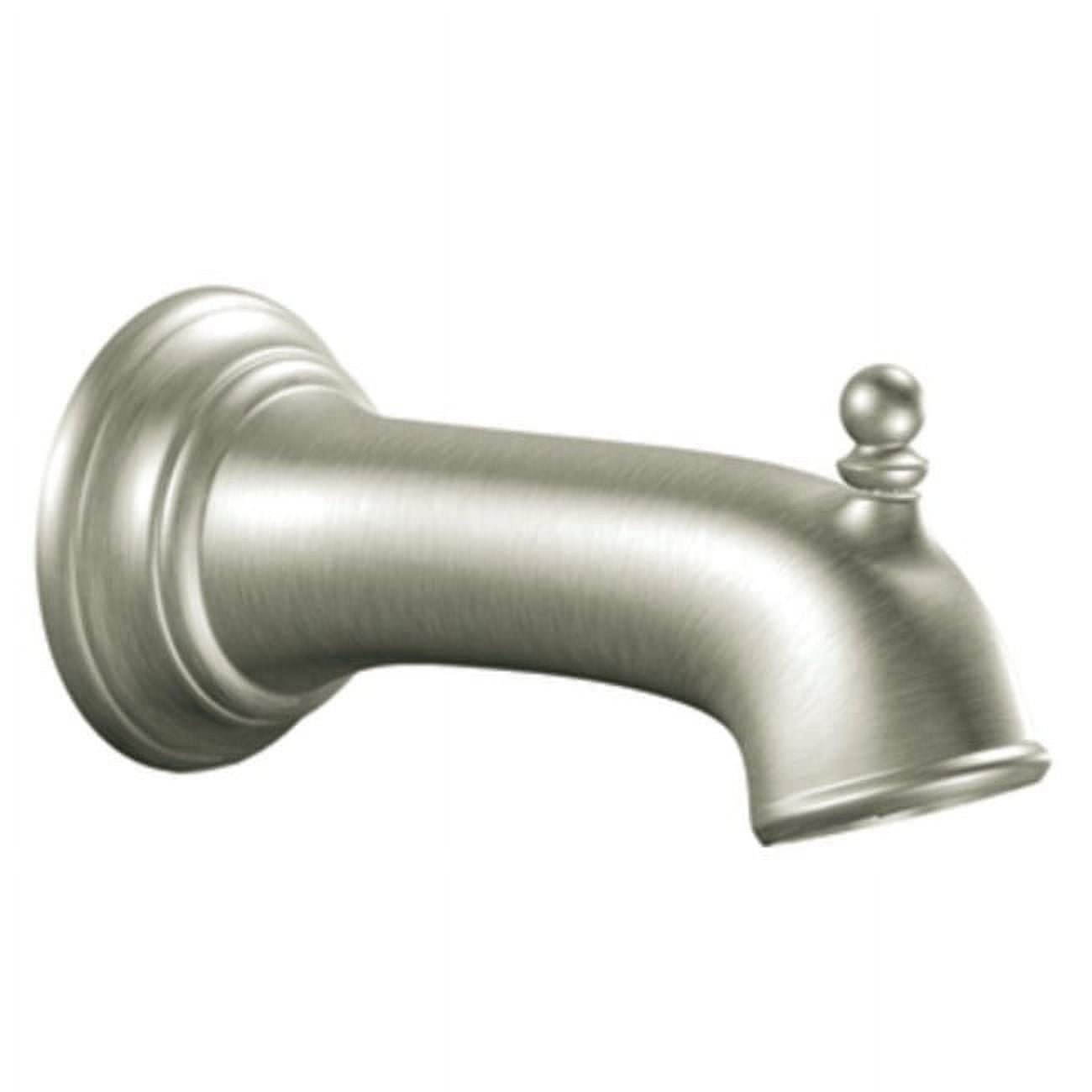 MOEN 3857BN Diverter Tub Spout with Slip Fit Connection in Brushed ...