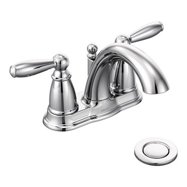 Moen Gibson Chrome Two-Handle Bathroom Faucet - Walmart.com