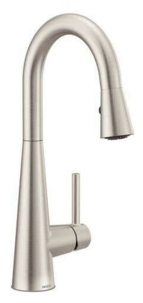 Moen 7664 Sleek 1.5 GPM Single Hole Pull Down Bar Faucet - Walmart.com