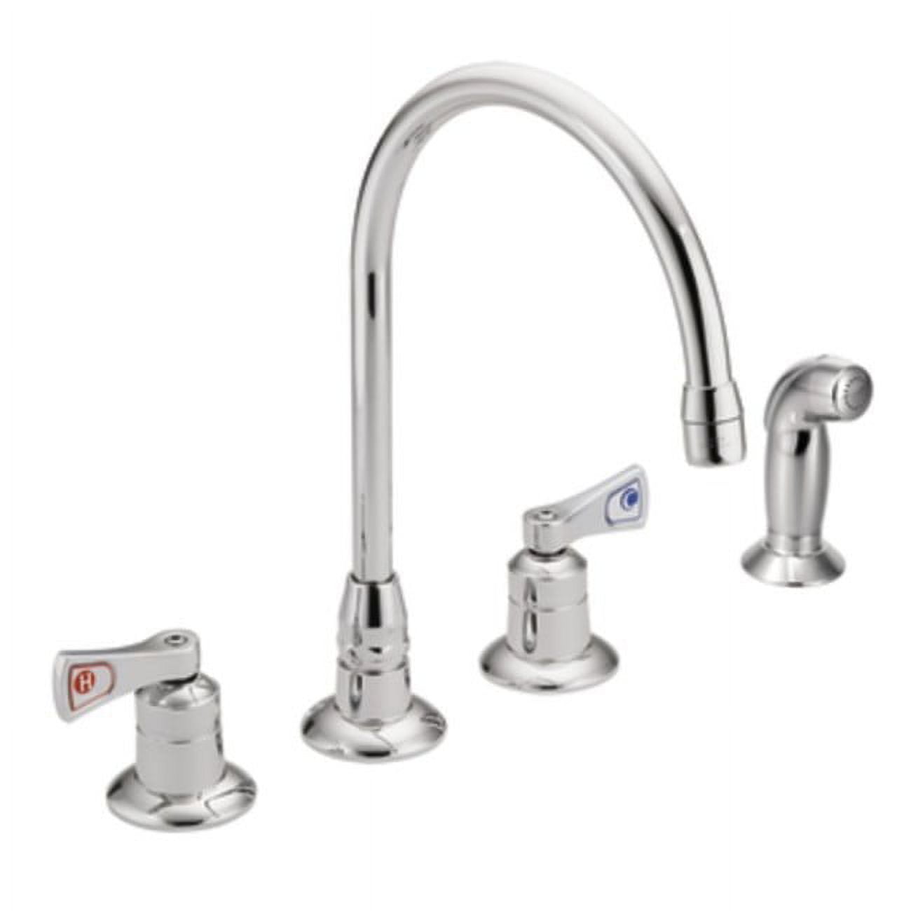Moen 8242 M-Dura Commercial Kitchen Faucet - Chrome - Walmart.com