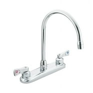 Moen M-DURA Chrome Two-Handle Kitchen Faucet - Walmart.com