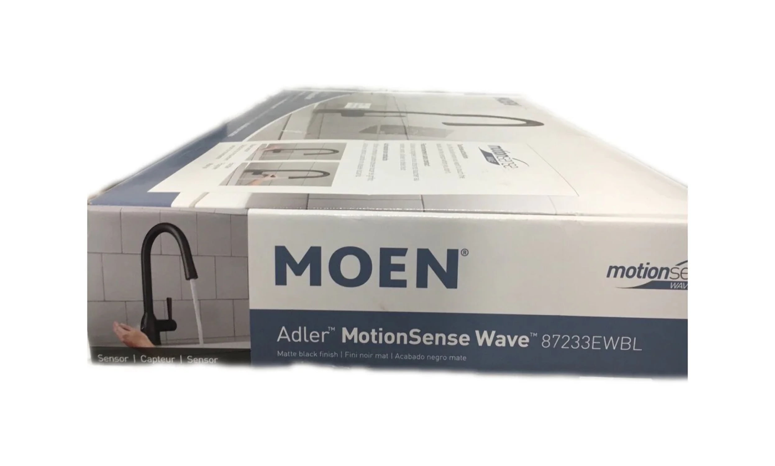 MOEN Adler Touchless Single-Handle Pull-Down Sprayer Kitchen Faucet ...