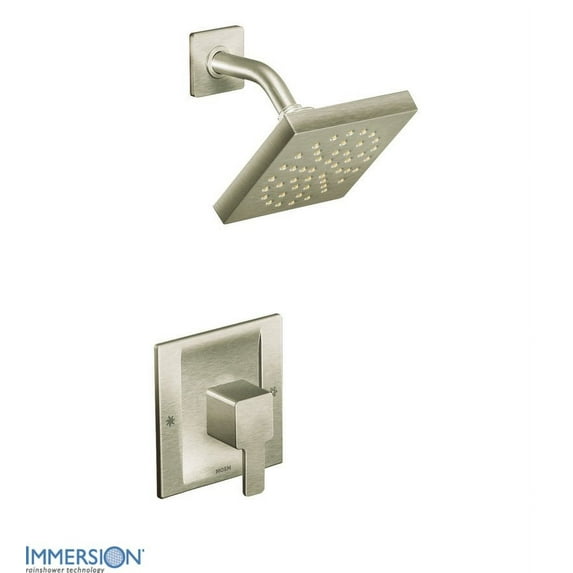 Free Shipping! Moen 90 Degree Brushed Nickel Posi-Temp(R) Shower Only - Walmart.com - Walmart.com