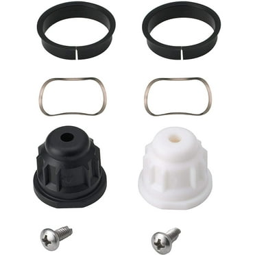 Moen Monticello Porcelain/Chrome Replacement Handle Knob Insert ...