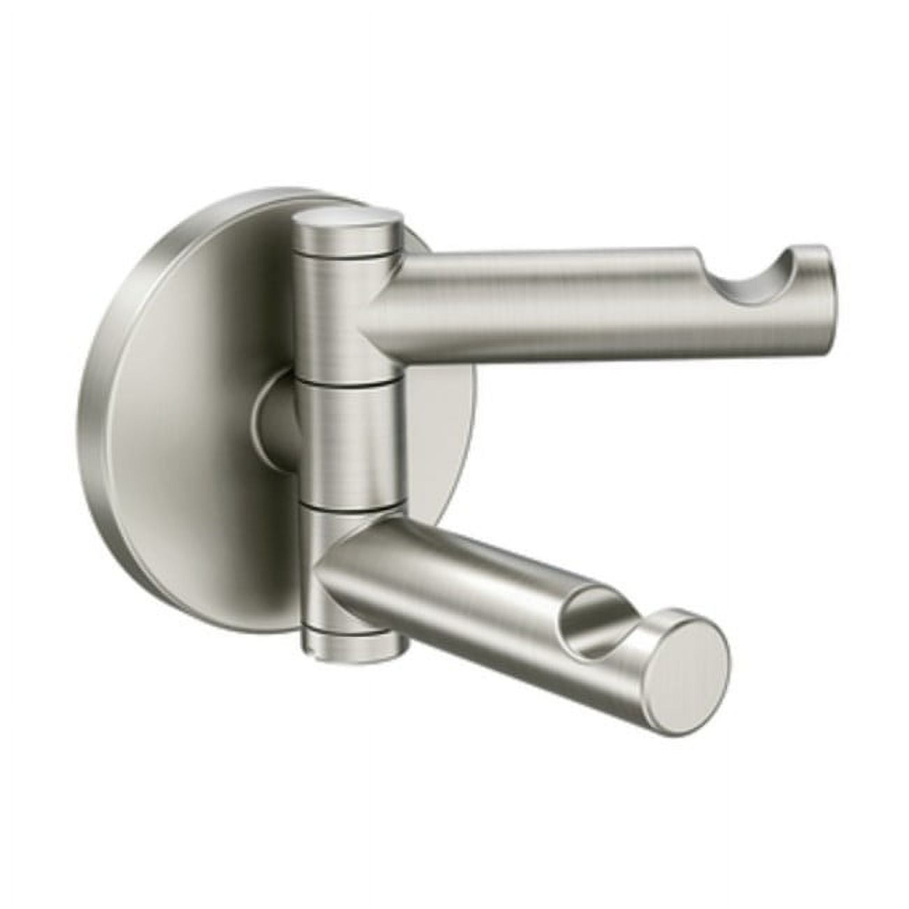 Free Shipping! Moen Align Brushed Nickel Double Robe Hook - Walmart.com ...