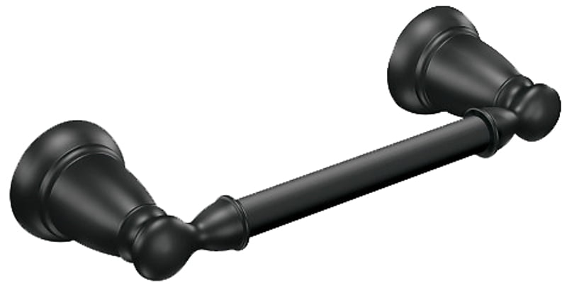 Moen Banbury Pivoting Wall Mount Paper Holder, Matte Black Y2608BL ...