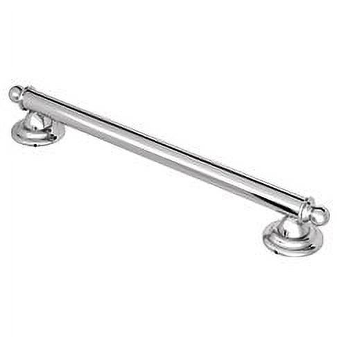 Delta 41724 24" Transitional Decorative ADA Grab Bar, Chrome - Walmart.com