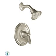 Moen Brantford T2152 Posi-Temp Shower Set with EasyClean Showerhead ...