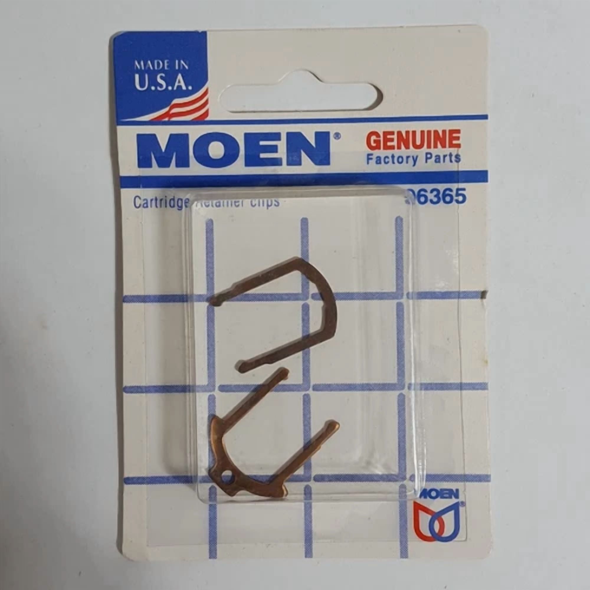 Moen Cartridge Retainer Clips 96365 New In Package For Moen Faucets ...