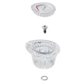 Moen Chateau Tear Drop Clear Plastic Replacement Handle Kit for Single ...