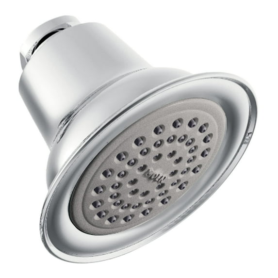 Moen Chrome One-Function 3-1/2" Diameter Spray Head Eco-Performance ...