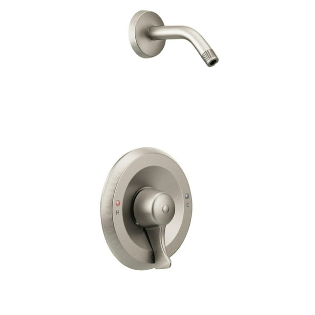 Moen Classic Brushed Nickel Posi-Temp(R) All-Metal Trim Kits - Walmart.com
