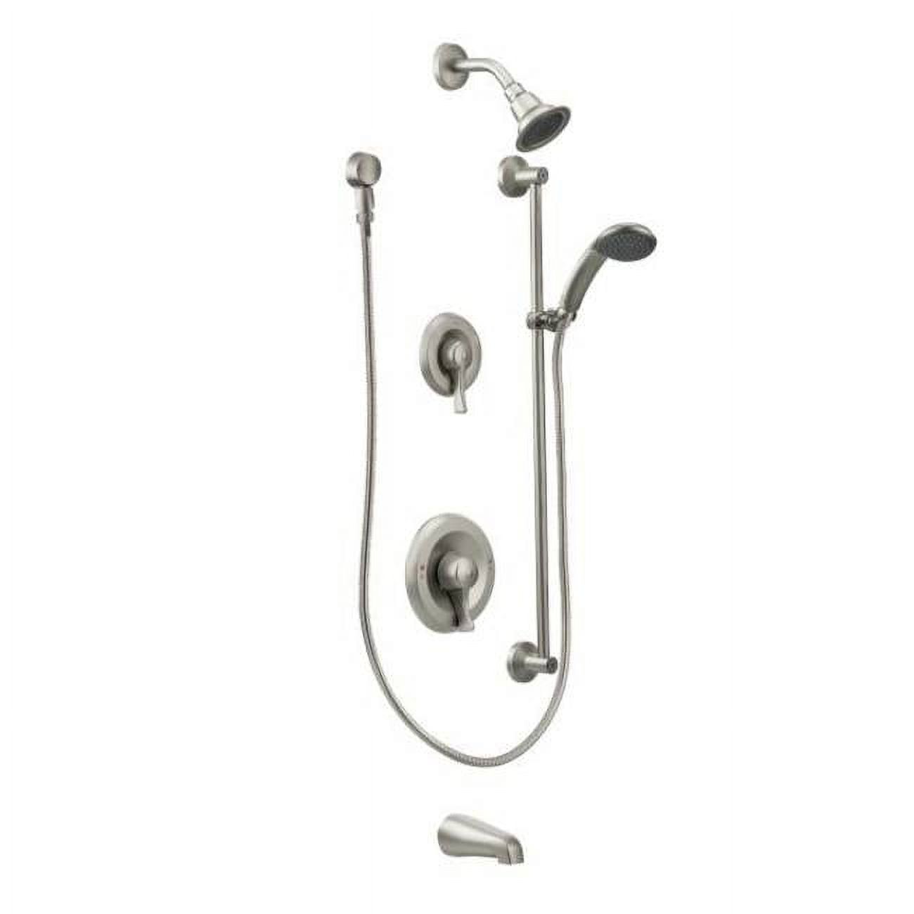 Moen T2472Epbn Brushed Nickel Posi-Temp(R) Shower Only - Walmart.com