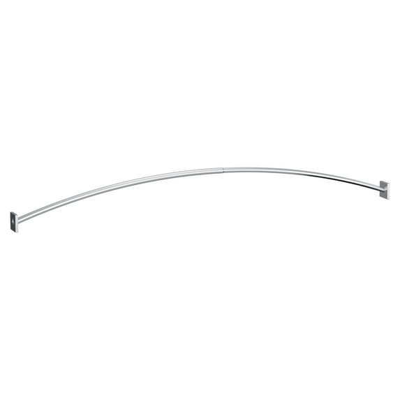 Moen Csr2169 Triva Curved Wall Mounted Curtain Rod - Chrome - Walmart.com