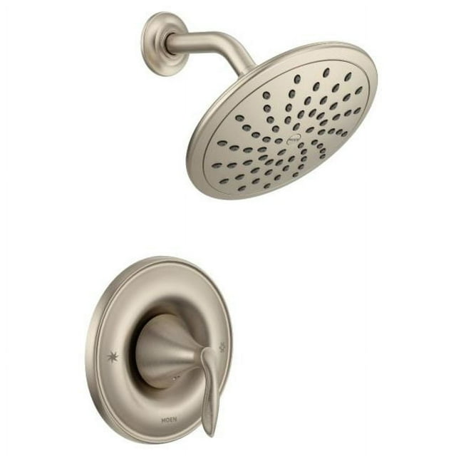 Moen Eva Brushed Nickel Posi-Temp(R) Shower Only - Walmart.com