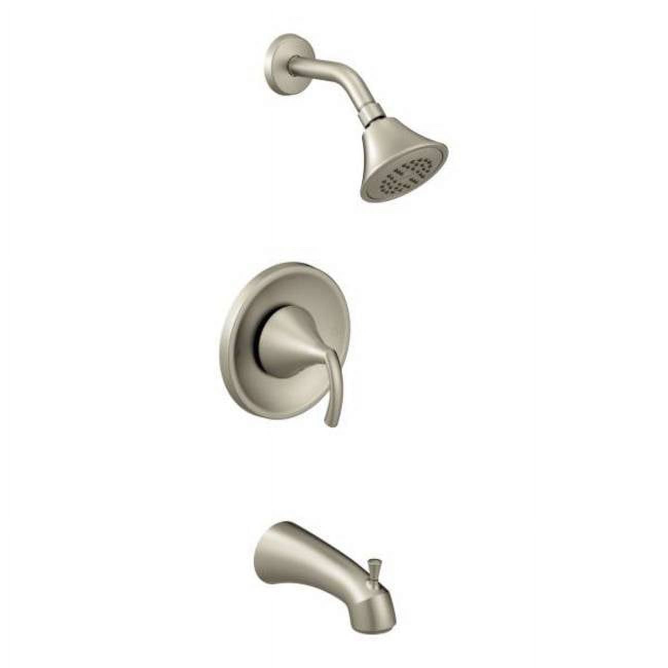Moen Glyde Brushed Nickel Posi-Temp(R) Tub/Shower - Walmart.com