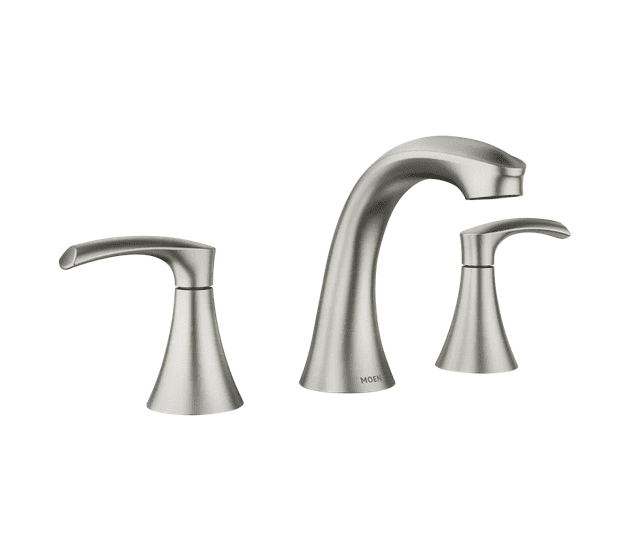 Moen Graeden 84138SRN Spot Resist Brushed Nickel 2-Handle 8-in ...