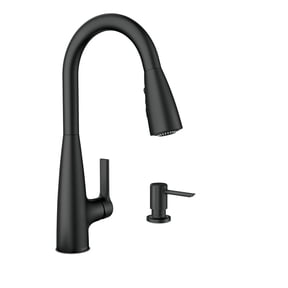 Peerless Apex High Arch Single Handle Pull-Down Kitchen Faucet with ...