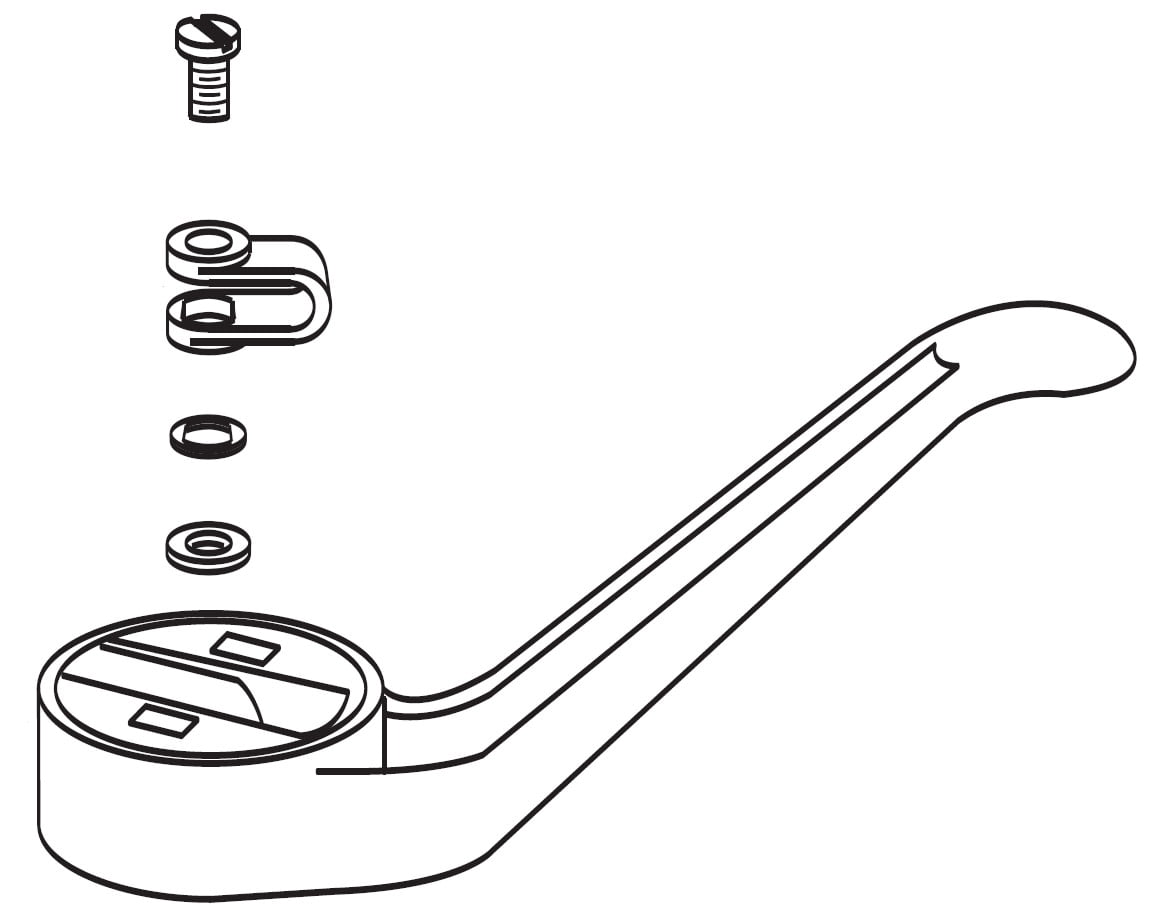Moen Handle Connector, Spacer, Screw & Washer, Loop Handle Kitchens ...