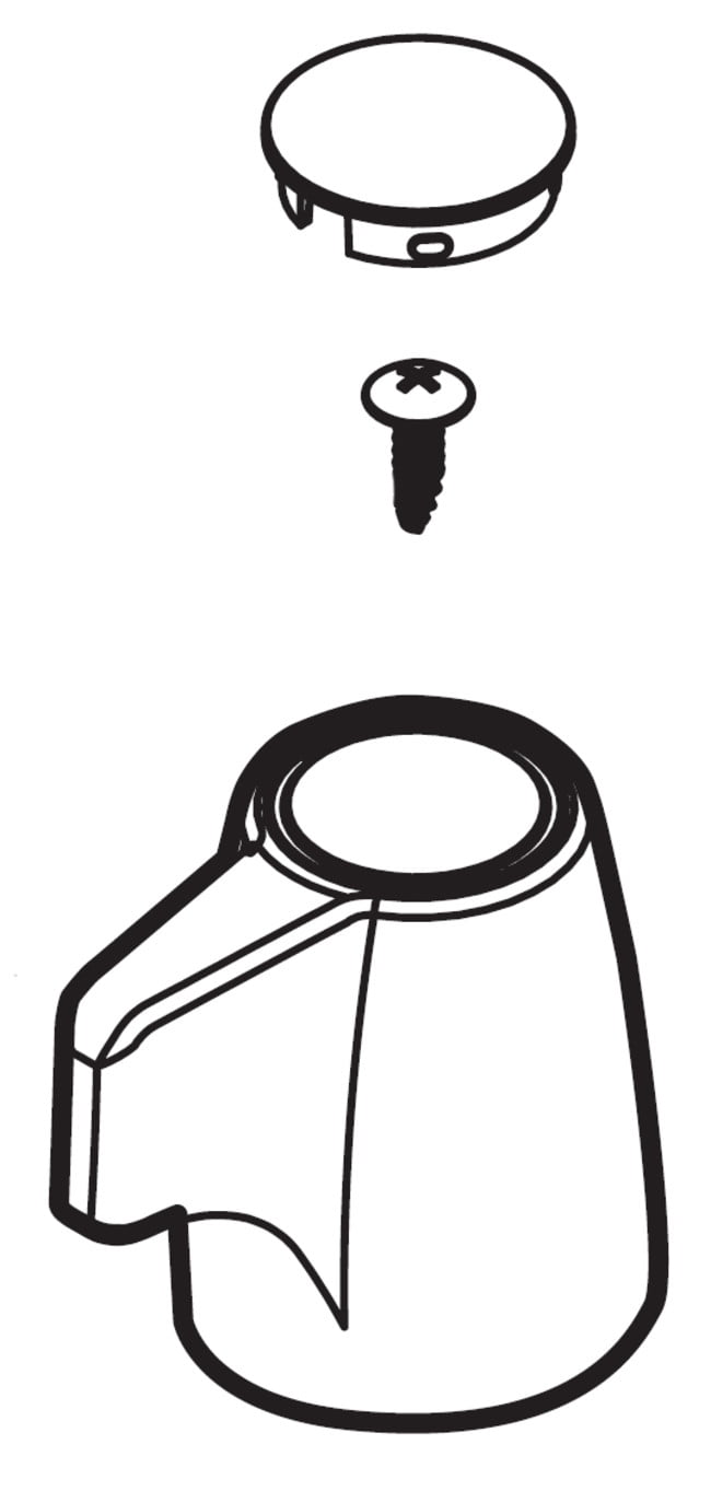 Moen Handle Kit in Chrome - Walmart.com