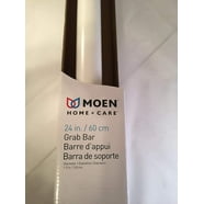 Moen LR2356DBN 16-Inch Grab Bar with Shelf, Brushed Nickel - Walmart.com