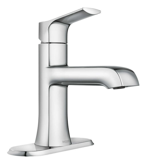 Moen Liso 84540 Single Lever Bathroom Sink Faucet, Chrome Finish - Walmart.com