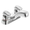 Commercial Commercial Two Handle Metering Slow-Close Bathroom Faucet in ...