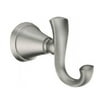 Moen Glyde Brushed Nickel Double Robe Hook - Walmart.com