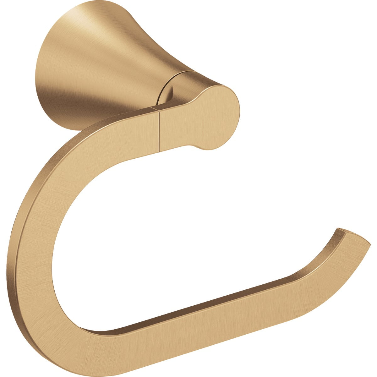 Moen Mikah Bronzed Gold Towel Ring Y0786BZG - Walmart.com