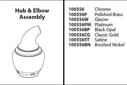 Moen Monticello Handle Hub Kit in Chrome - Walmart.com