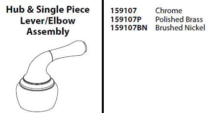 Moen Monticello Handle Hub Kit - Walmart.com