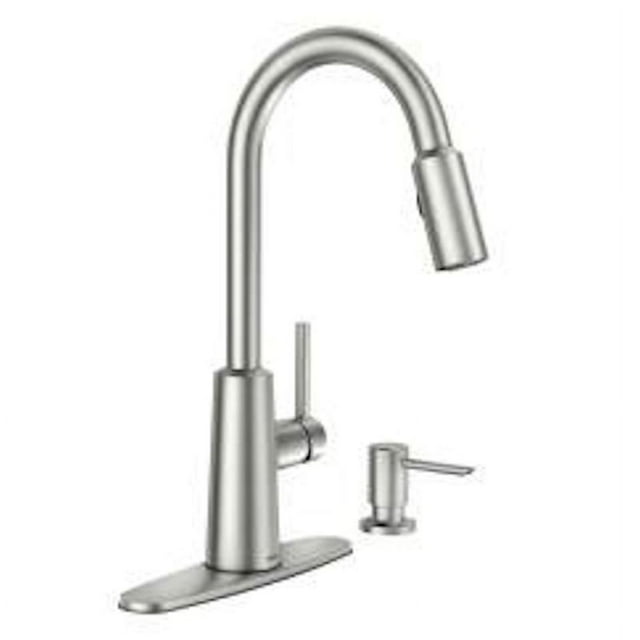 Free Shipping! Moen Nori One-Handle High Arc Pulldown Kitchen Faucet - Walmart.com - Walmart.com