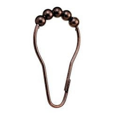 Moen Old World Bronze Shower Curtain Rings - Walmart.com