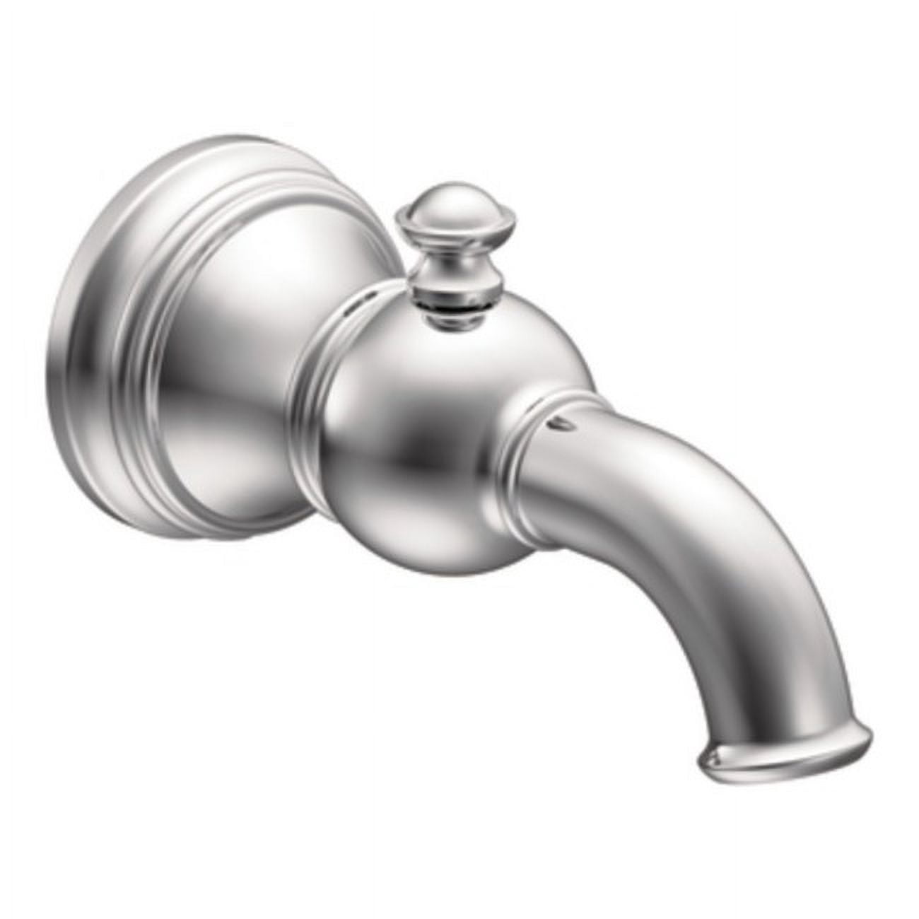 Moen S12104 Weymouth 6 3/4" Wall Mounted Tub Spout - Chrome - Walmart.com
