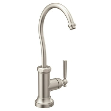 Moen Align Spot Resist Stainless One-Handle Pulldown Bar Faucet ...