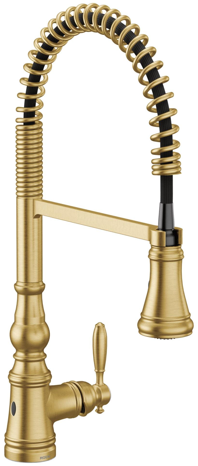 Moen S73104ew Weymouth 1.5 GPM Single Hole Pre-Rinse Pull Down Kitchen ...