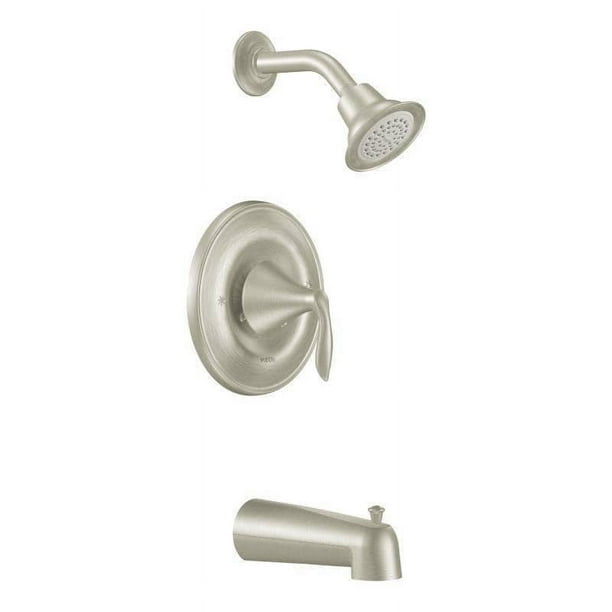 Moen T2133EPBN Brushed nickel Posi-Temp(R) tub/shower - Walmart Business Supplies