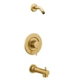 Moen T2193NHBG Align Pressure Balanced Tub And Shower Trim Only - Gold ...