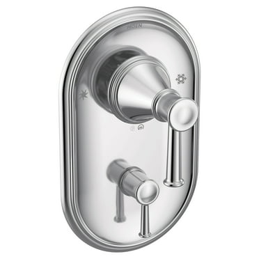 Moen Classic Brushed Nickel Posi-Temp(R) Transfer All-Metal Trim Kits - Walmart.com