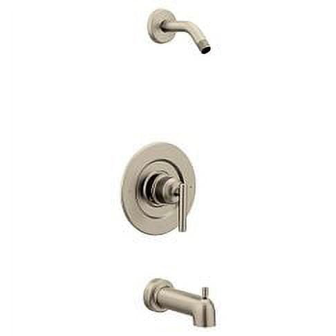 Moen T2903Nhbn Faucets Brushed Nickel Posi-Temp(R) Tub/Shower - Walmart.com